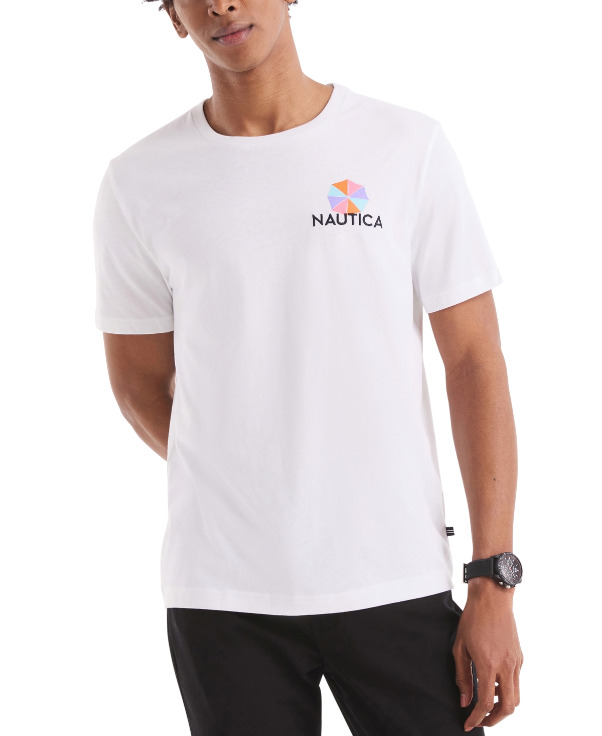 Click here for Nautica Mens Sailing Club Classic-Fit Graphic T-Sh... prices