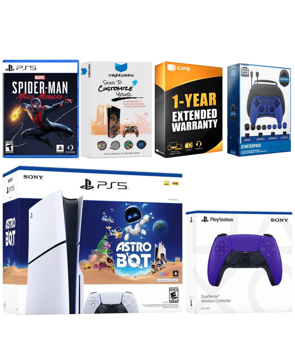 Click here for Sony PlayStation 5 Slim Disc Astro Bot  Spider-Man... prices