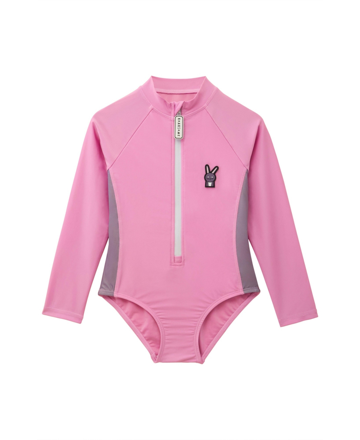 Click here for Roarsome Girls Hop Swim Suit - Medium pink prices