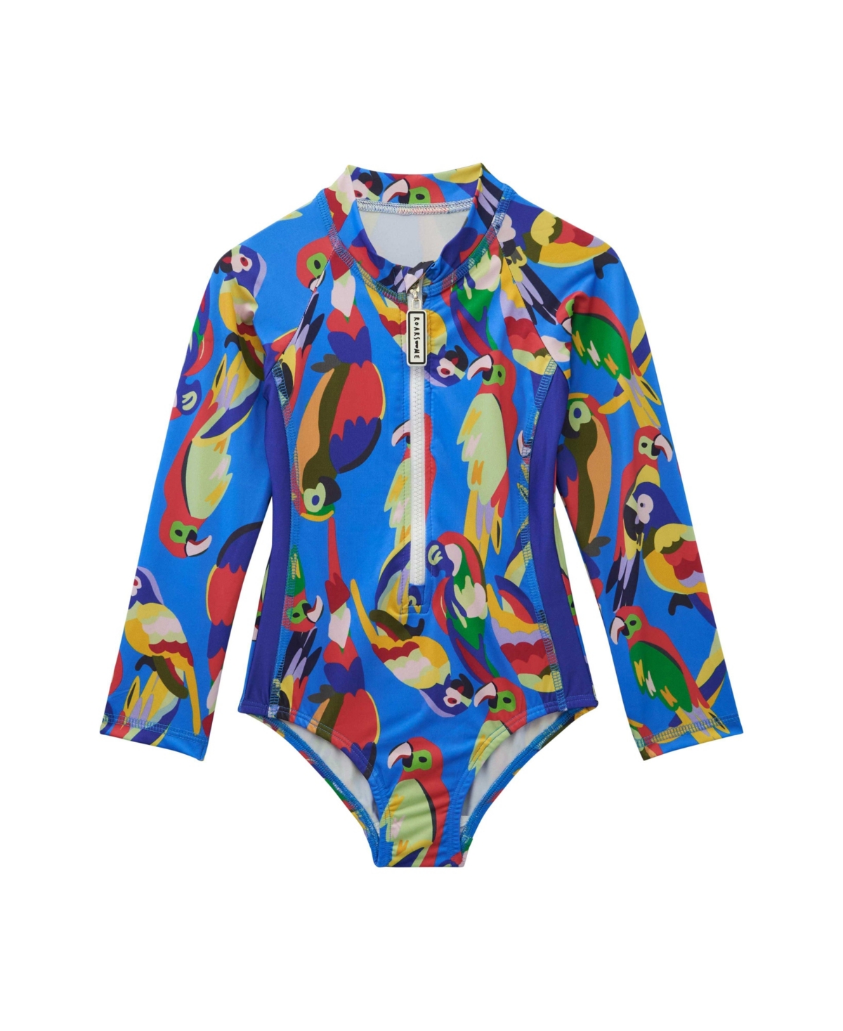 Click here for Roarsome Baby Girls Parrot Swim Suit - Bright blue prices
