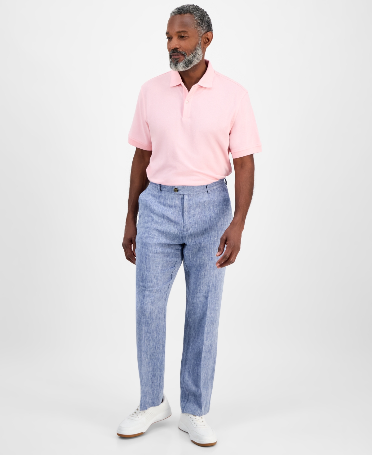 Click here for Club Room Mens Linen Cross-Dye Pants  Created for... prices