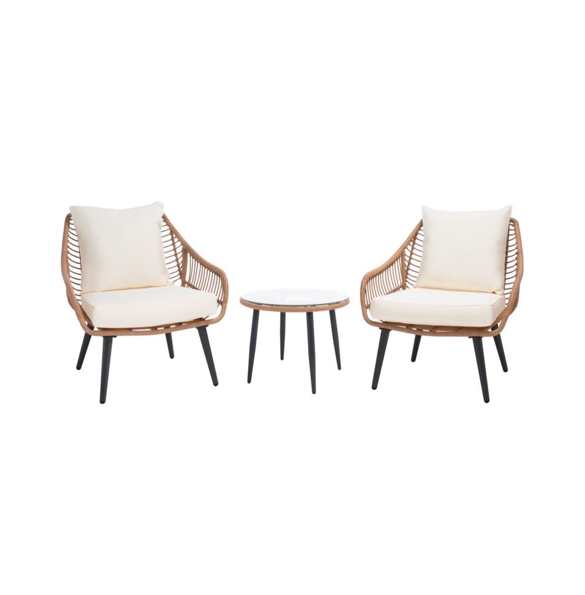 Click here for Warlen 3PC Lounger Set - Natural/beige prices