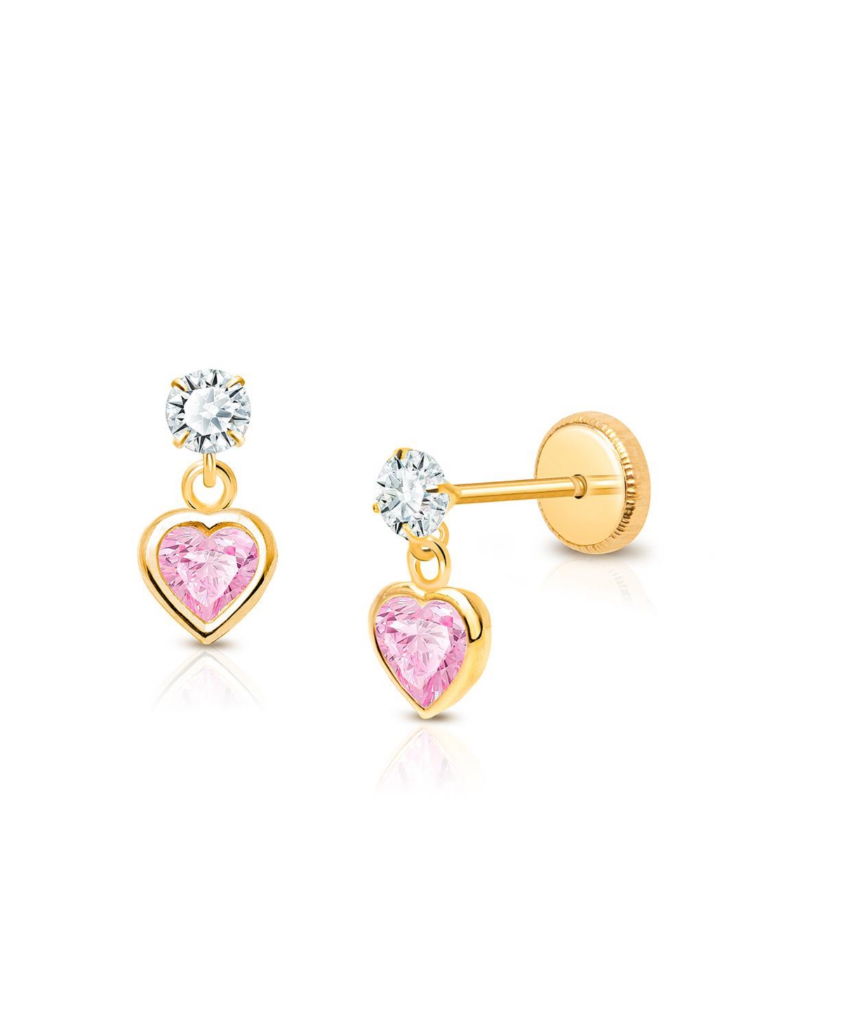 Click here for Tiny Blessings Childrens 14K Gold Fearless Heart P... prices