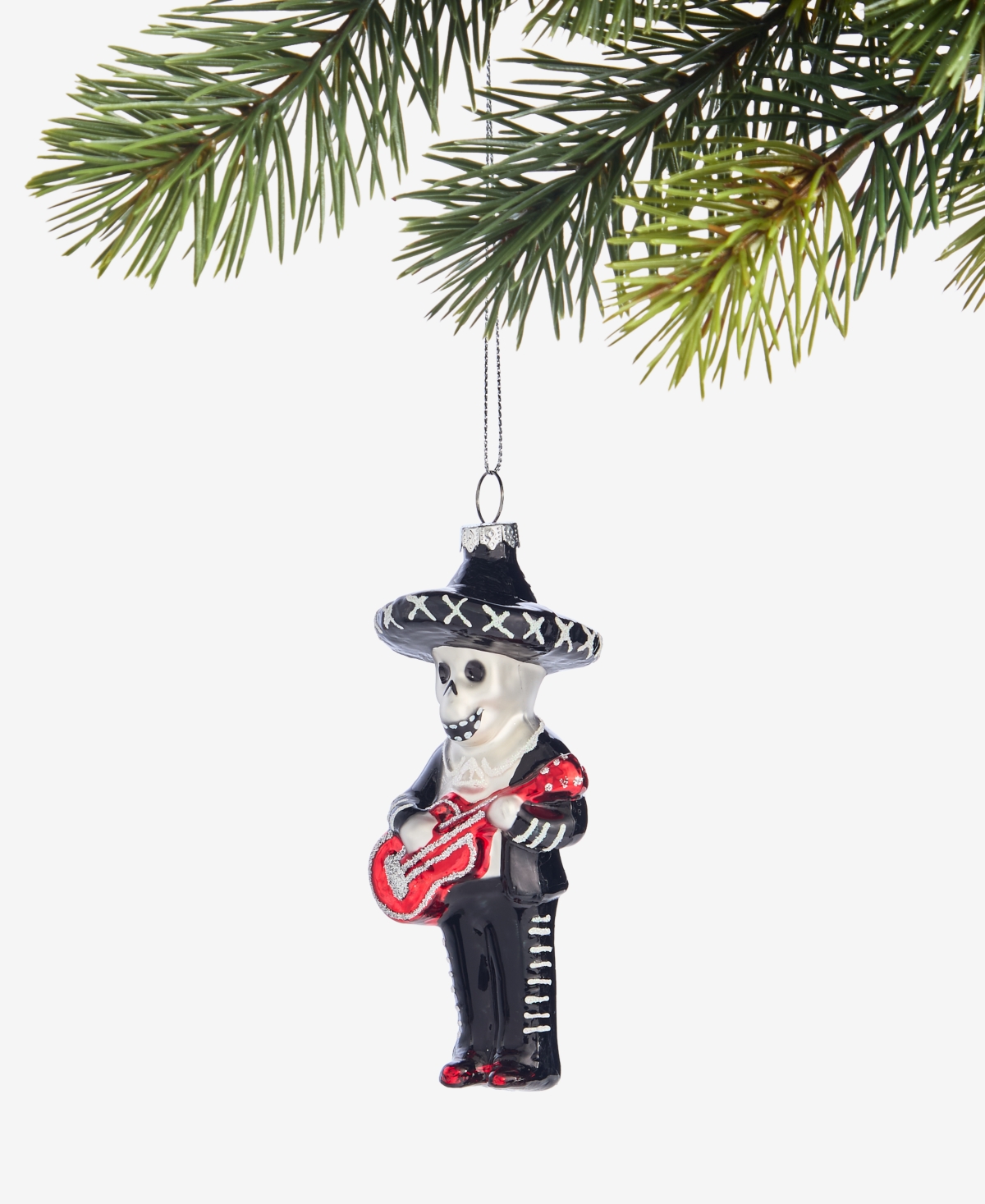 Click here for Holiday Lane Day of the Dead Glass Skeleton Orname... prices