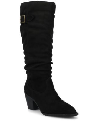 Journee Collection Women's Kaleah Regular & Wide Calf Pointed Toe ...