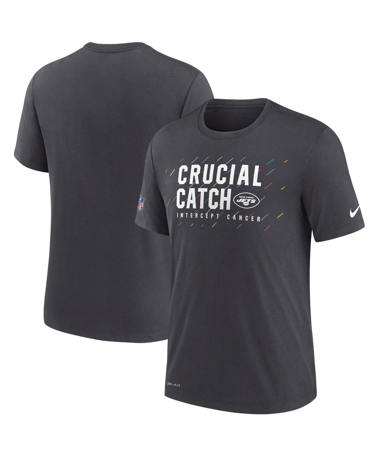 Click here for Nike Mens Charcoal New York Jets Nfl Crucial Catch... prices
