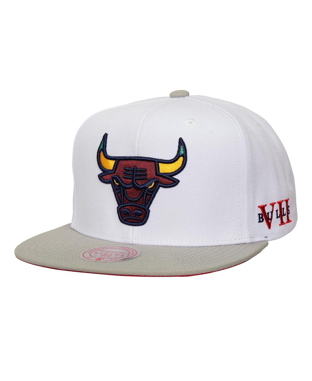Click here for Mitchell & Ness Mens White/Gray Chicago Bulls Core... prices