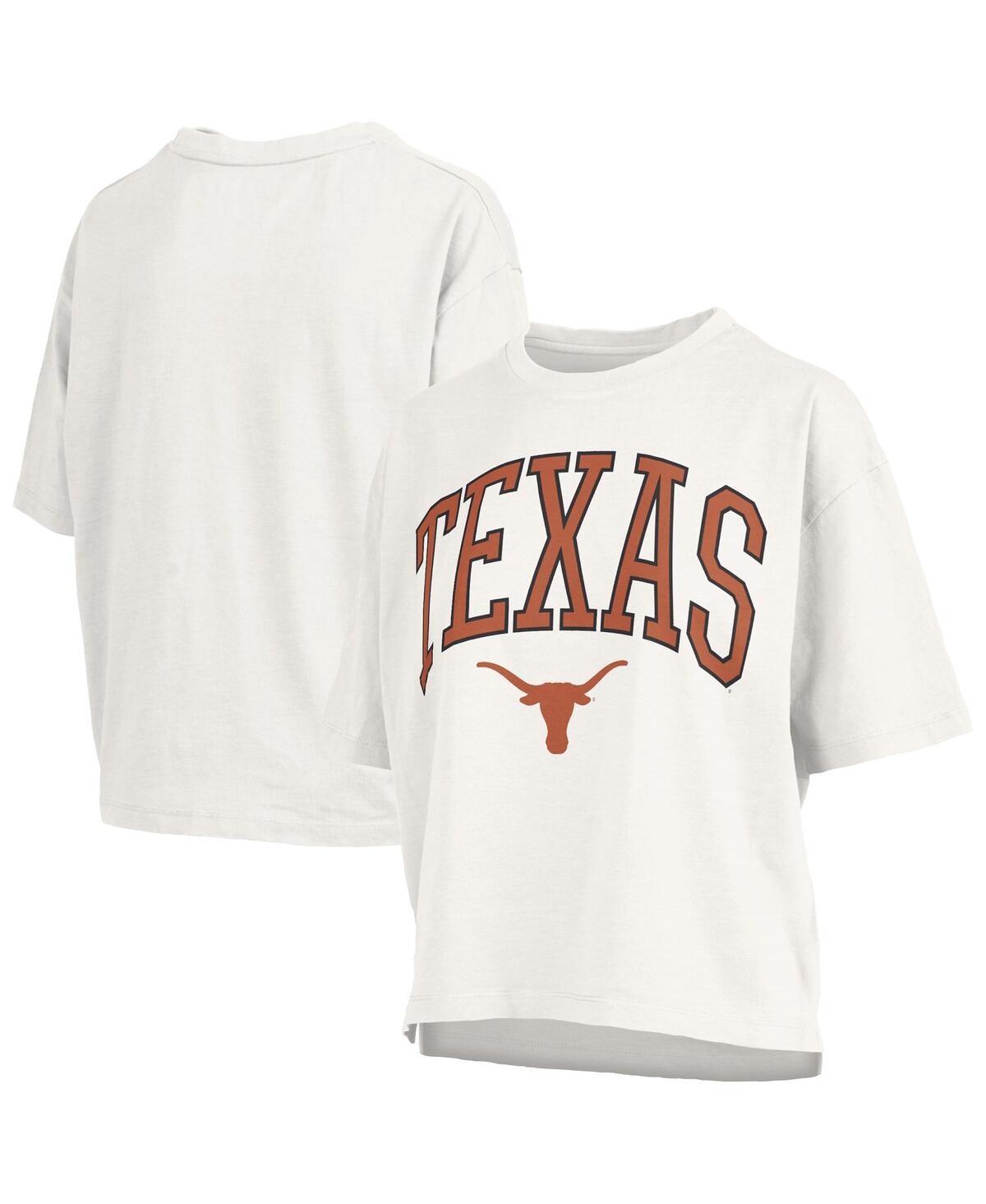 Click here for Pressbox Womens White Texas Longhorns Nelson Arch... prices