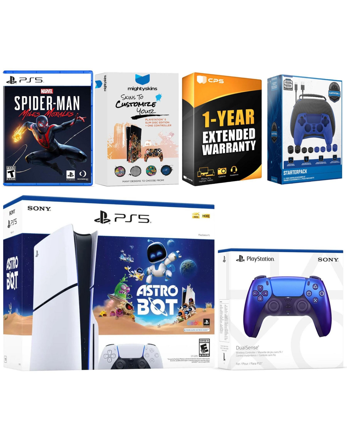 Click here for Sony PlayStation 5 Slim Disc Astro Bot  Spider-Man... prices