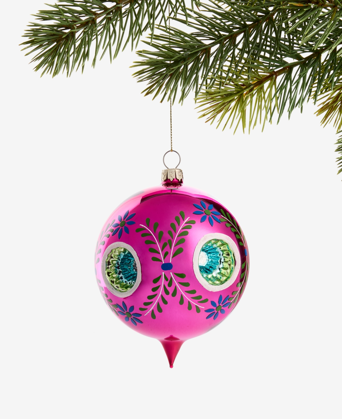 Click here for Holiday Lane Merry Magic Red Reflector Ball Orname... prices