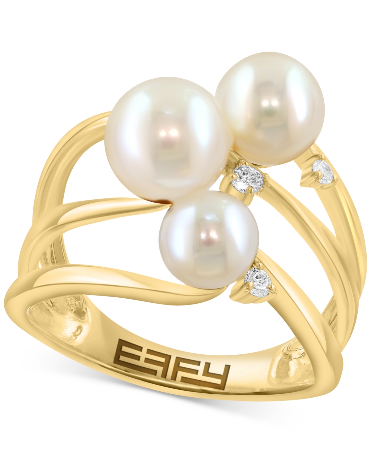 Click here for Effy Cultured Freshwater Pearl (5-1/2 - 7mm) & Dia... prices