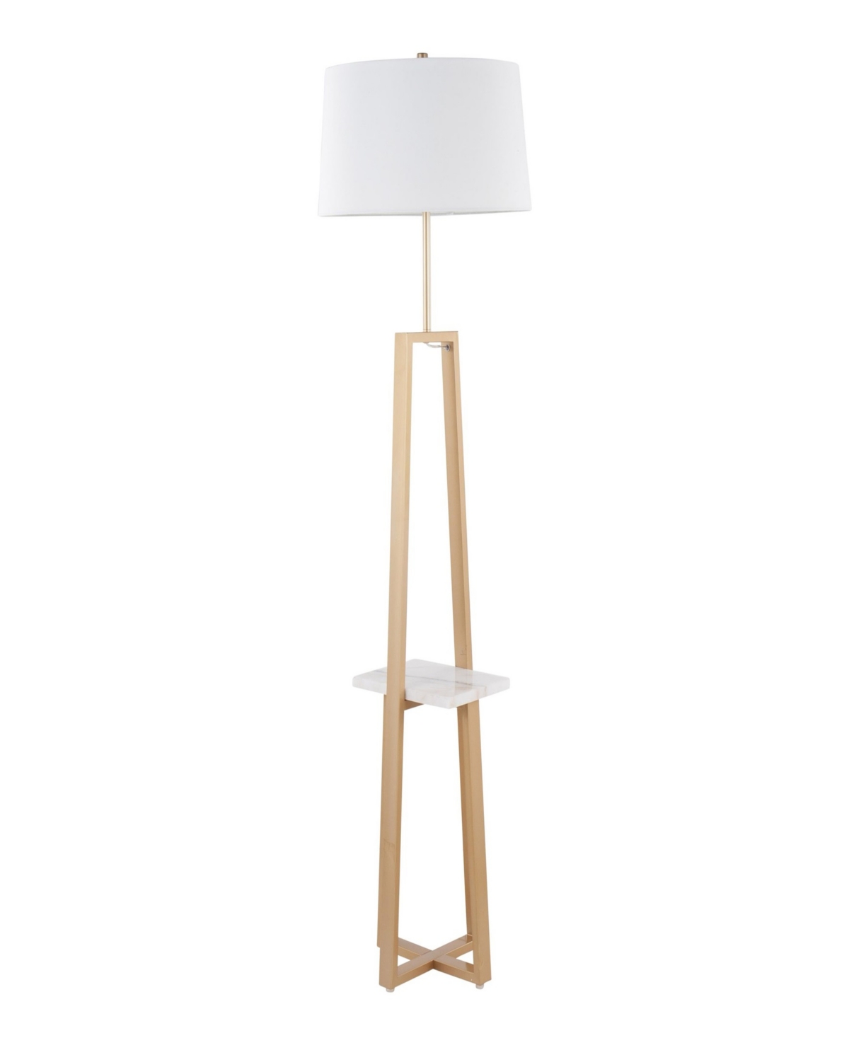 Click here for Lumisource 68 Wood Cosmo Floor Lamp - Brown  White prices