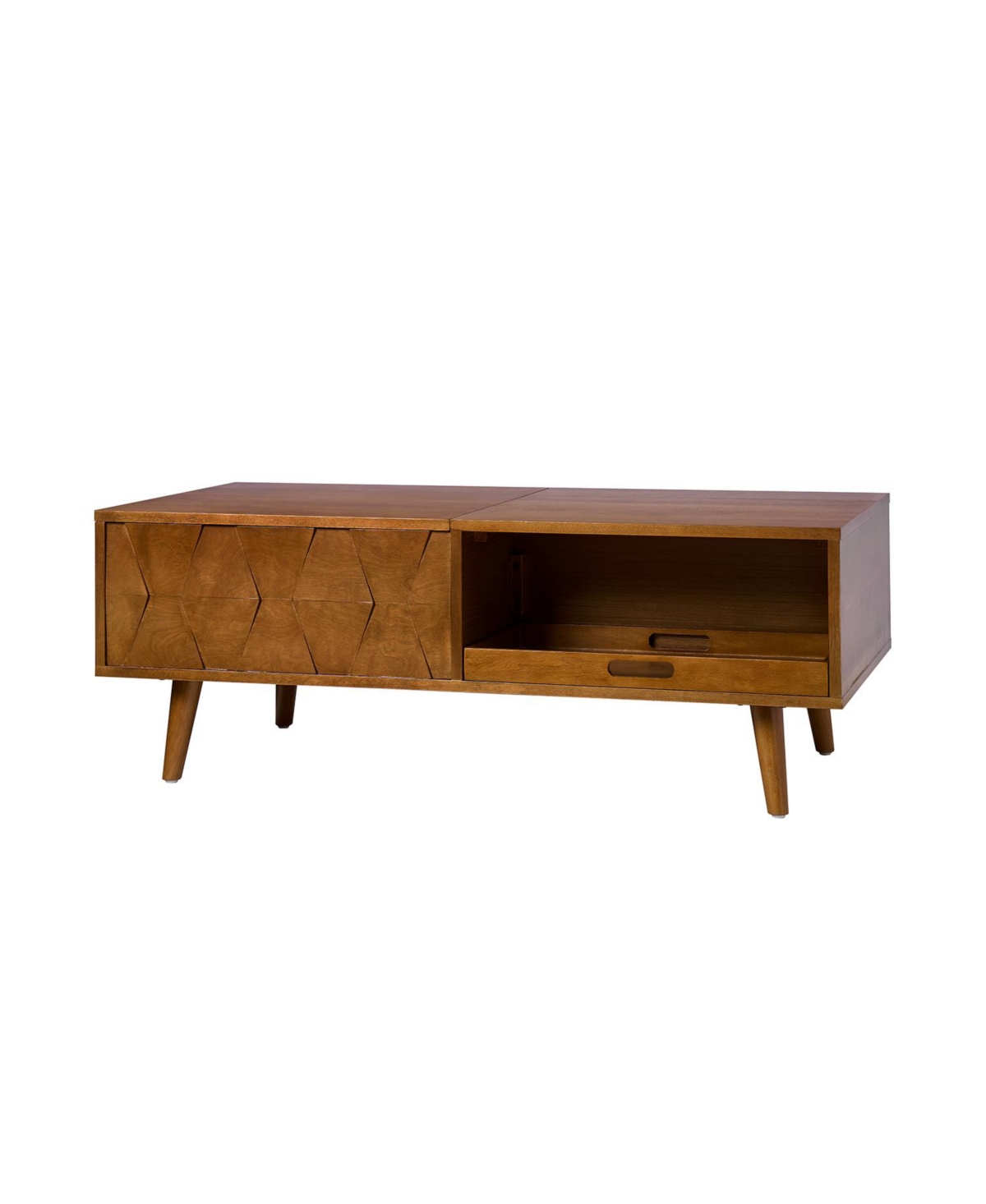Click here for Epirus 4 Legs Coffee Table with Storage - Acorn prices