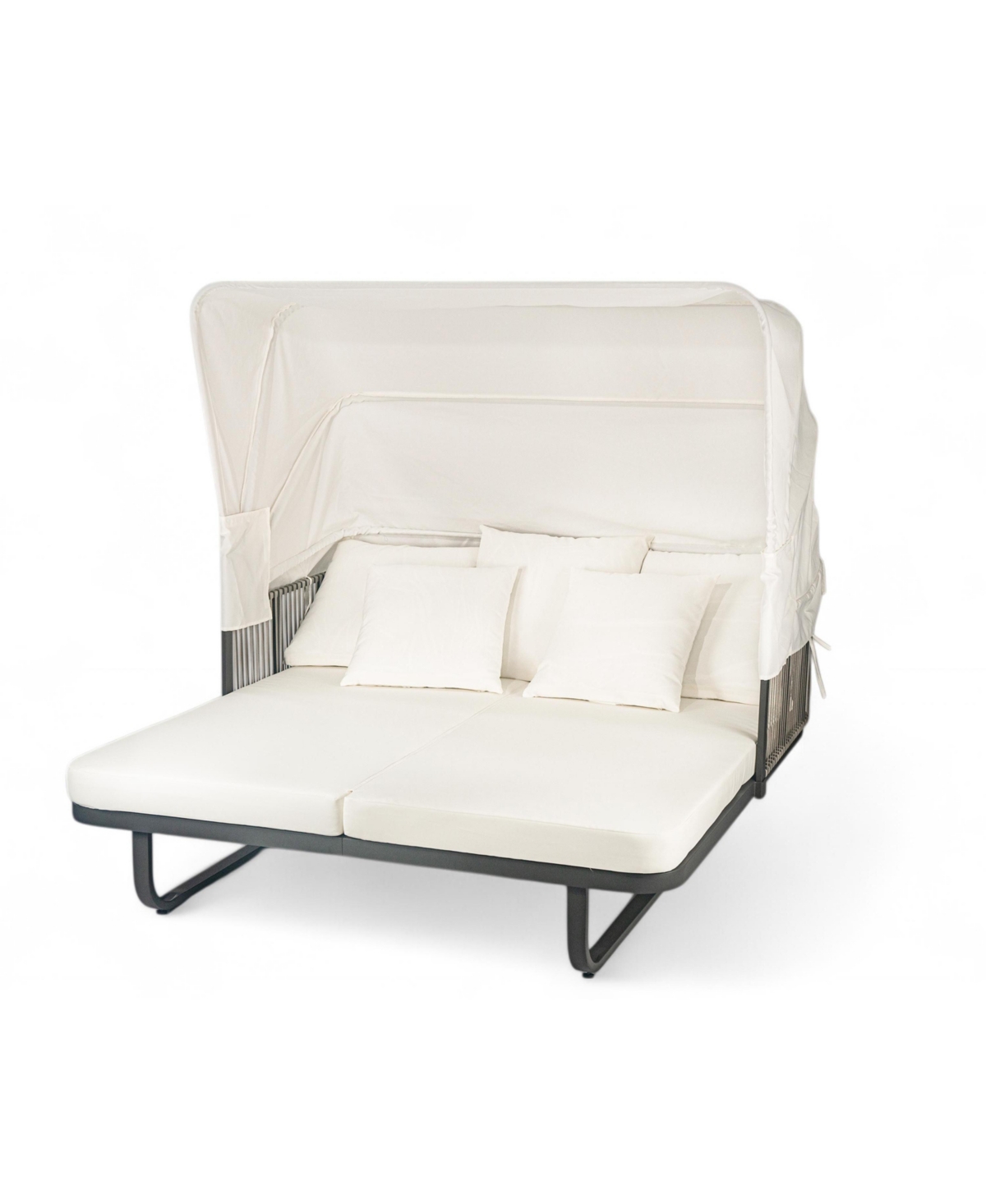 Click here for Mondawe 57 Outdoor Patio Daybed Rattan Daybed Outd... prices