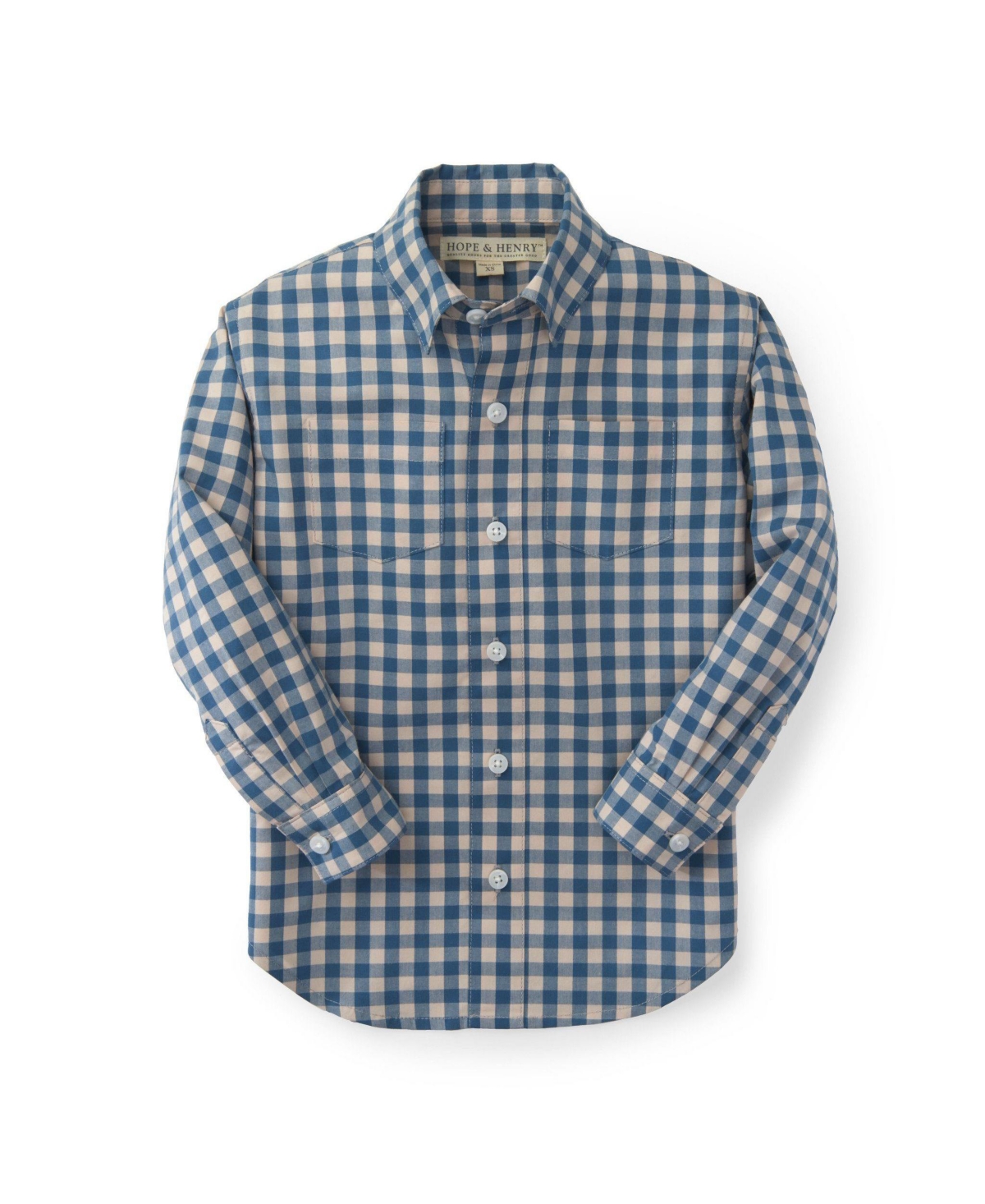 Click here for Hope & Henry Baby Boys Poplin Button Down Shirt -... prices