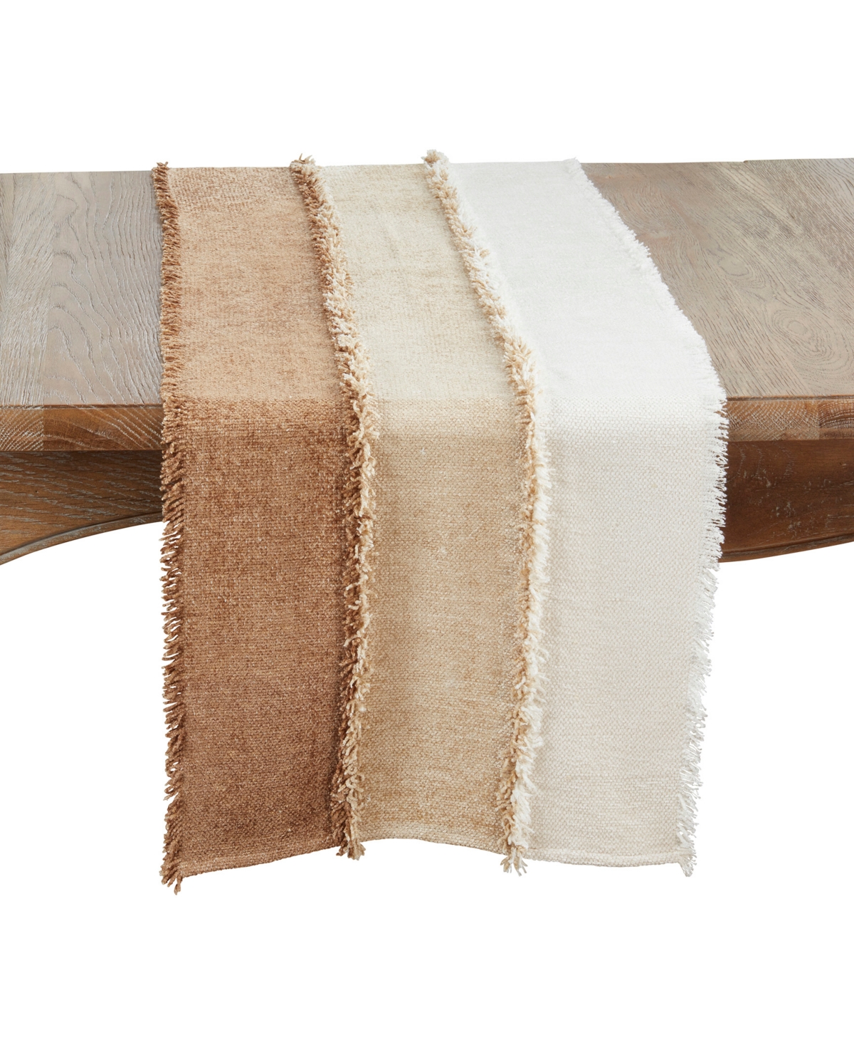 Click here for Saro Lifestyle Color Cascade Fringed Table Runner... prices