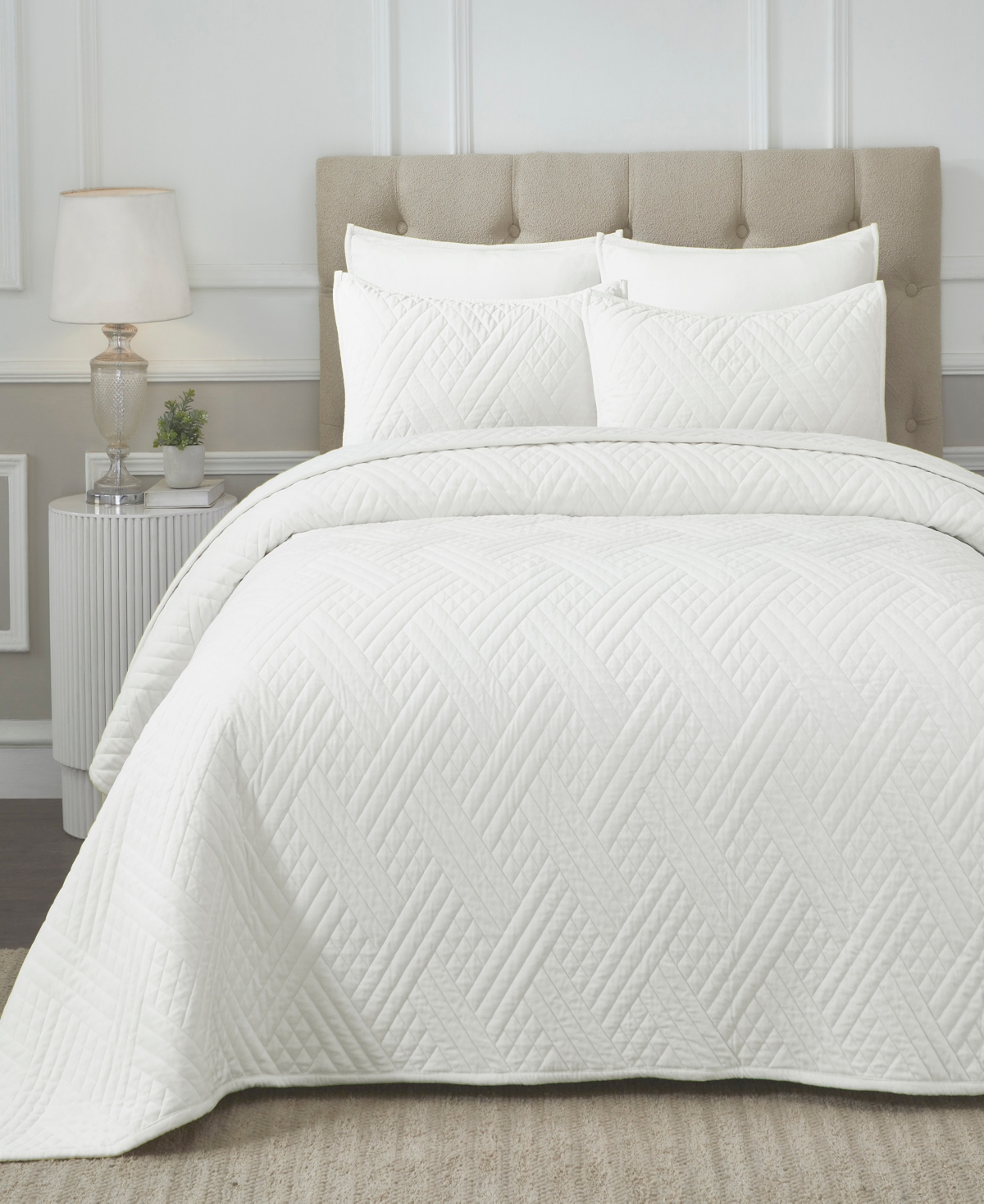 Click here for Superior Karina Cotton Velvet Lightweight 3-Pc. Qu... prices