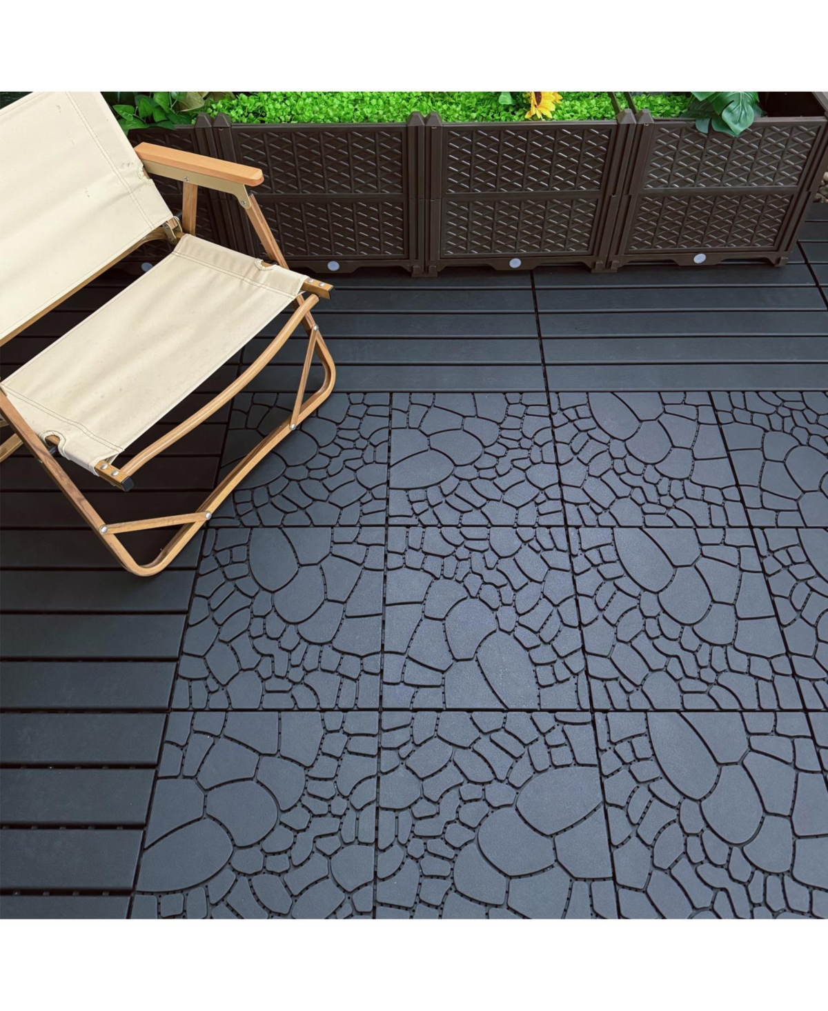 Click here for Streamdale 12" Patio Deck Tiles  Diy Interloc... prices
