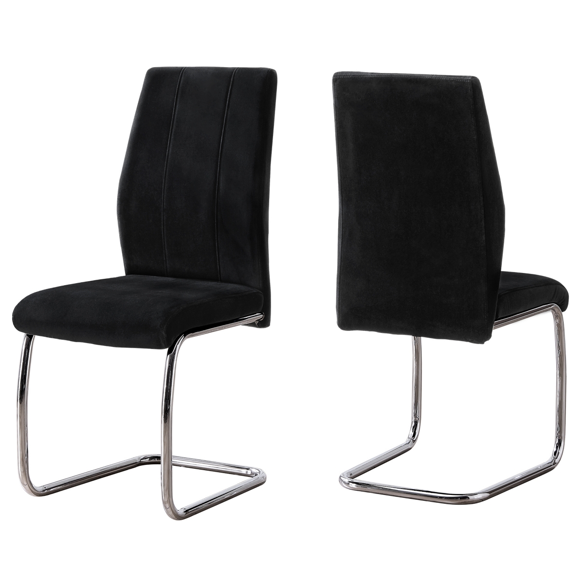 Click here for Set of Two Upholstered Velvet Dining Side Chairs -... prices