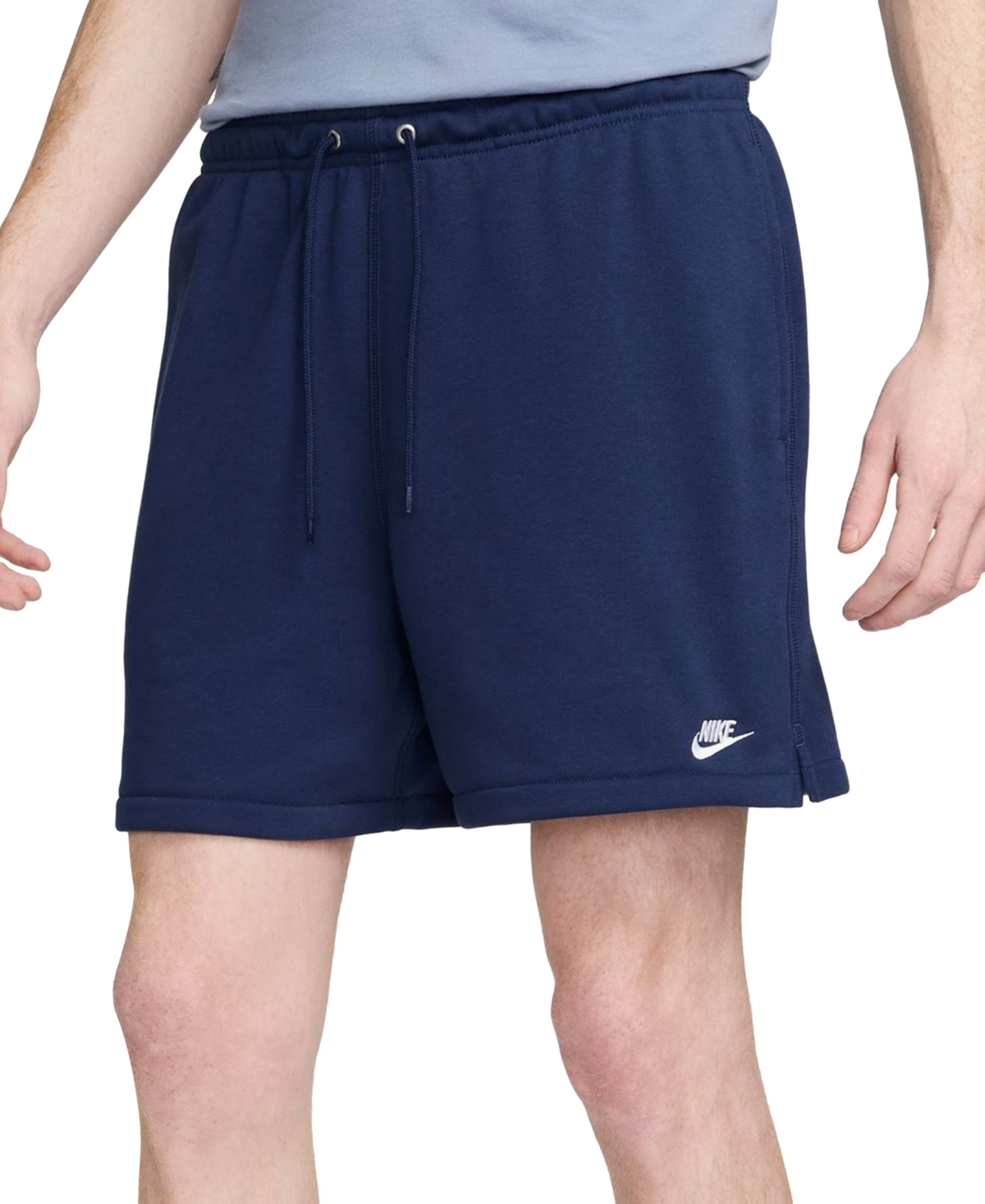 Click here for Nike Mens Club French Terry Flow Shorts - Midnight... prices
