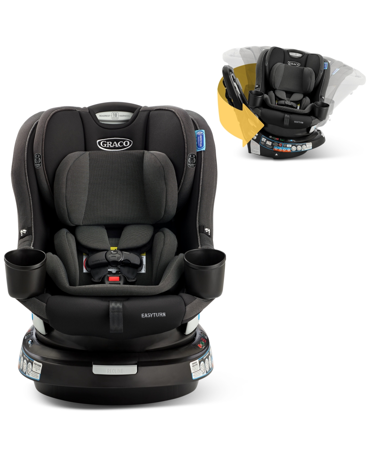 Click here for Graco Baby EasyTurn Convertible Car Seat - Cyran prices