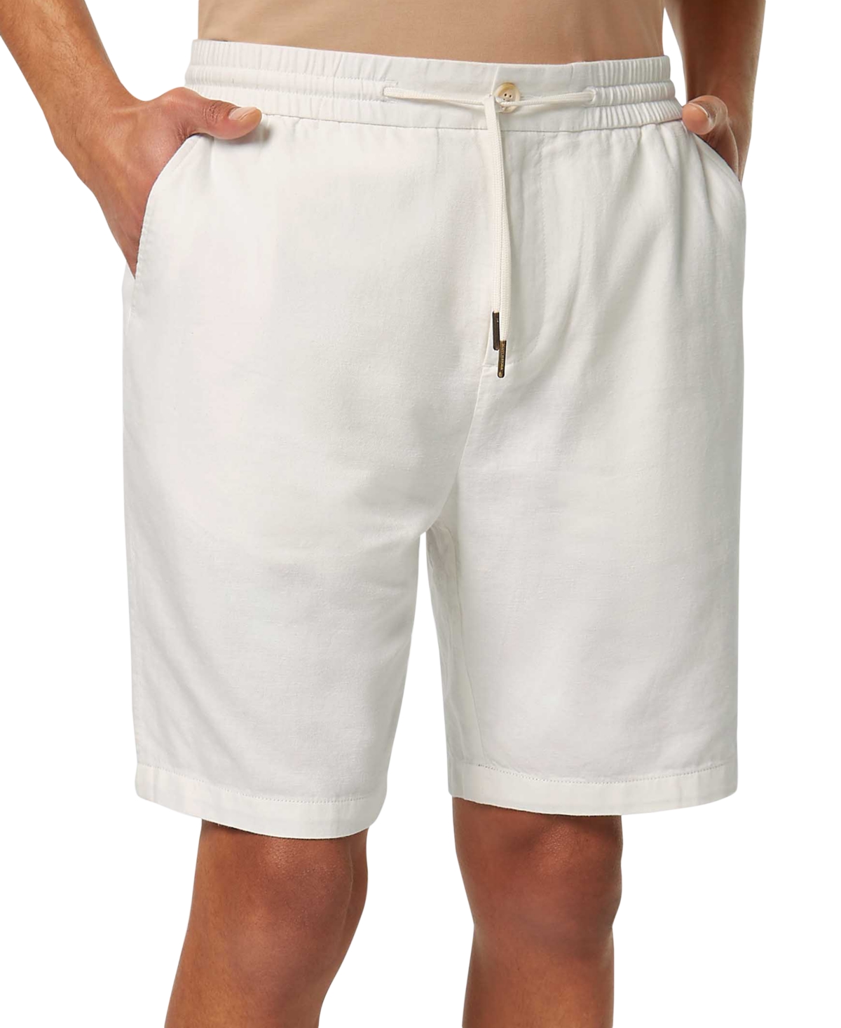 Click here for Scotch & Soda Mens Linen Shorts - Off White prices