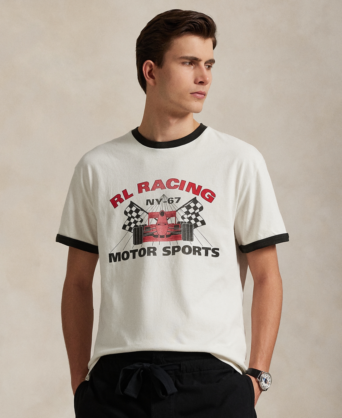 Click here for Polo Ralph Lauren Mens Classic-Fit Jersey Graphic... prices