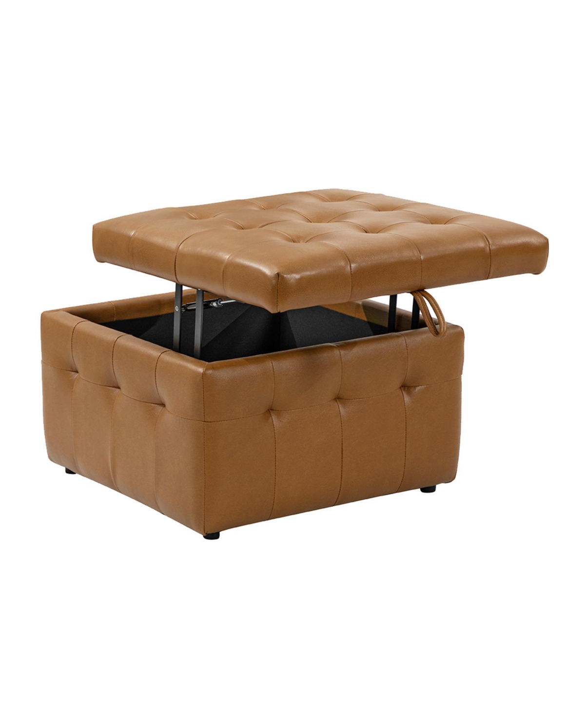 Click here for Blanca 87 wide Genuine Leather Sofa with Button Tu... prices