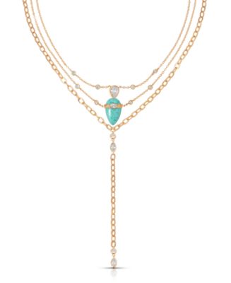 ETTIKA Turquoise Solstice Layered Necklace - Macy's