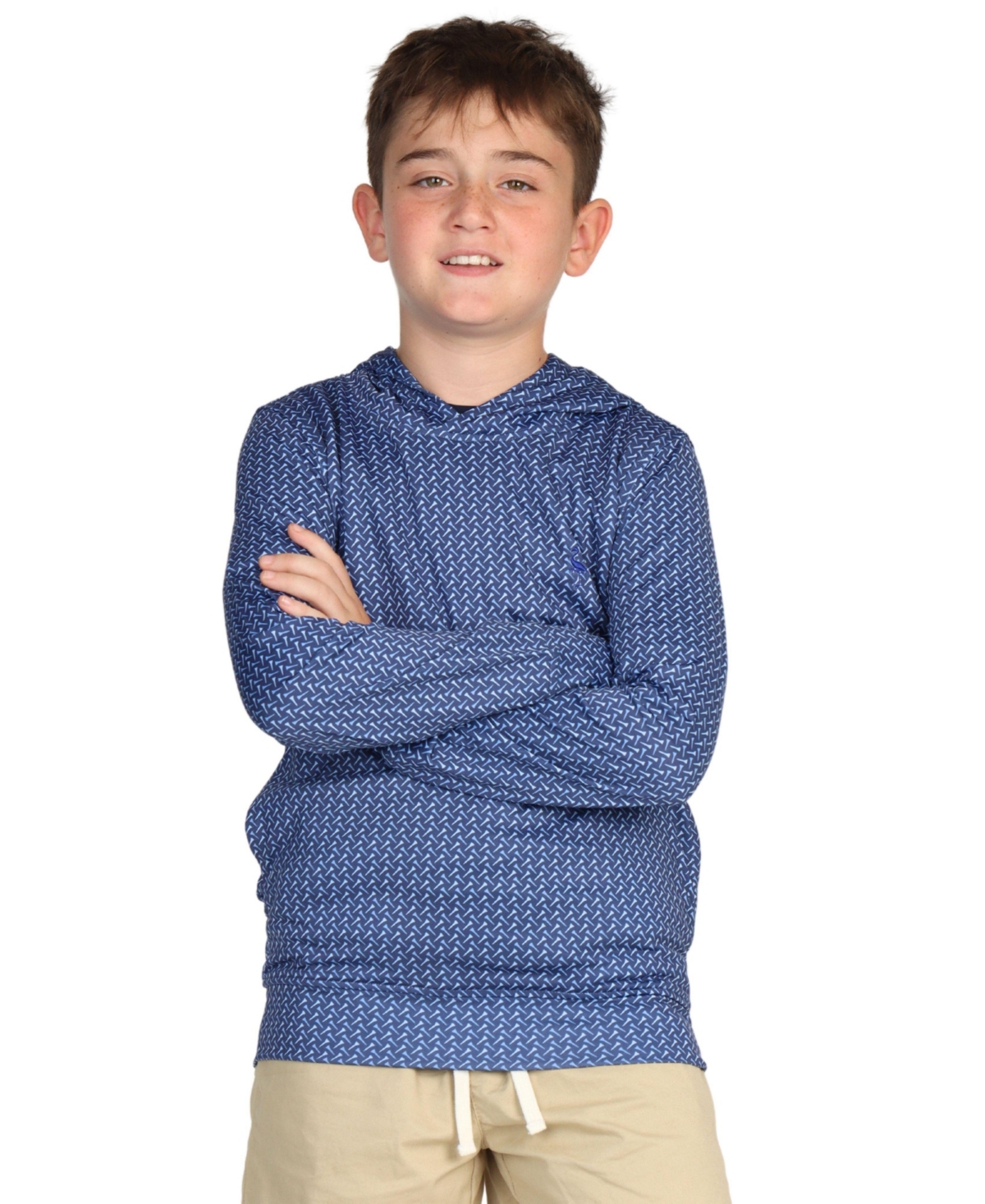 Click here for Tailorbyrd Boys Golf Tees Printed Performance Hood... prices