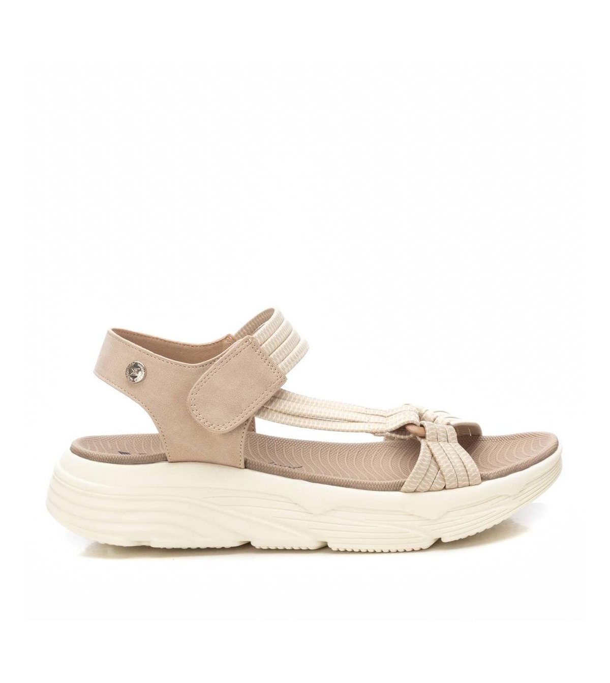 Click here for Womens Comfort Sandals By Xti - Beige prices