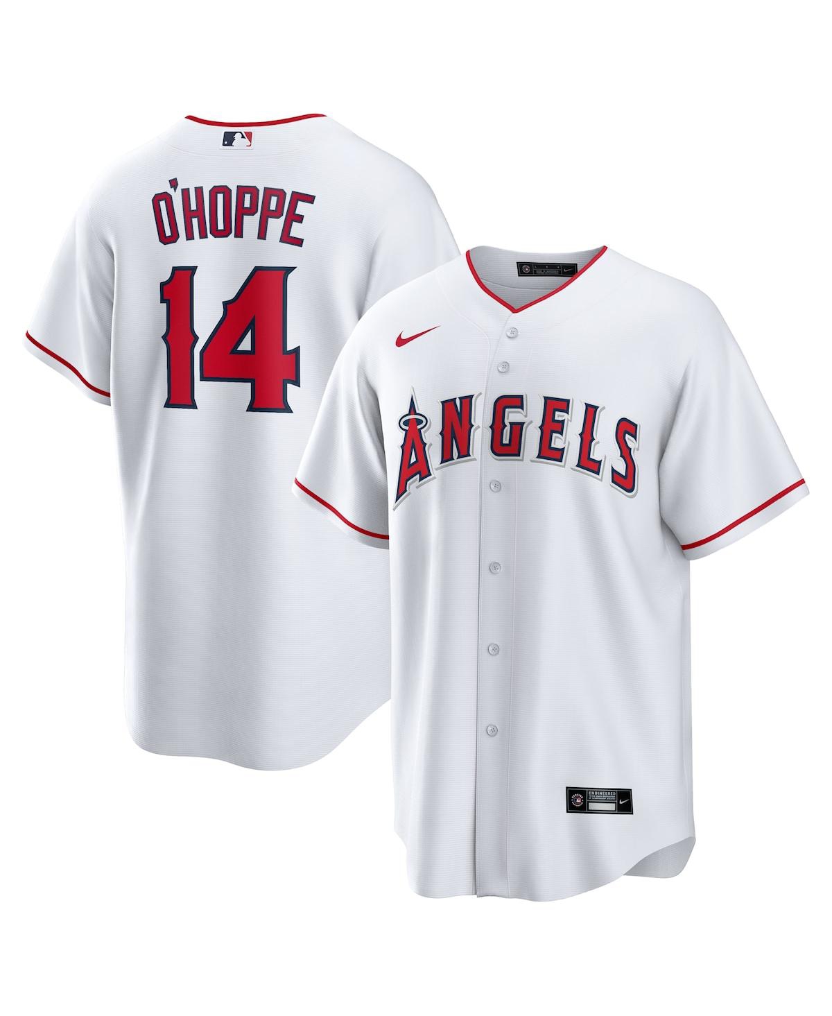 Click here for Nike Mens Logan OHoppe White Los Angeles Angels Ho... prices