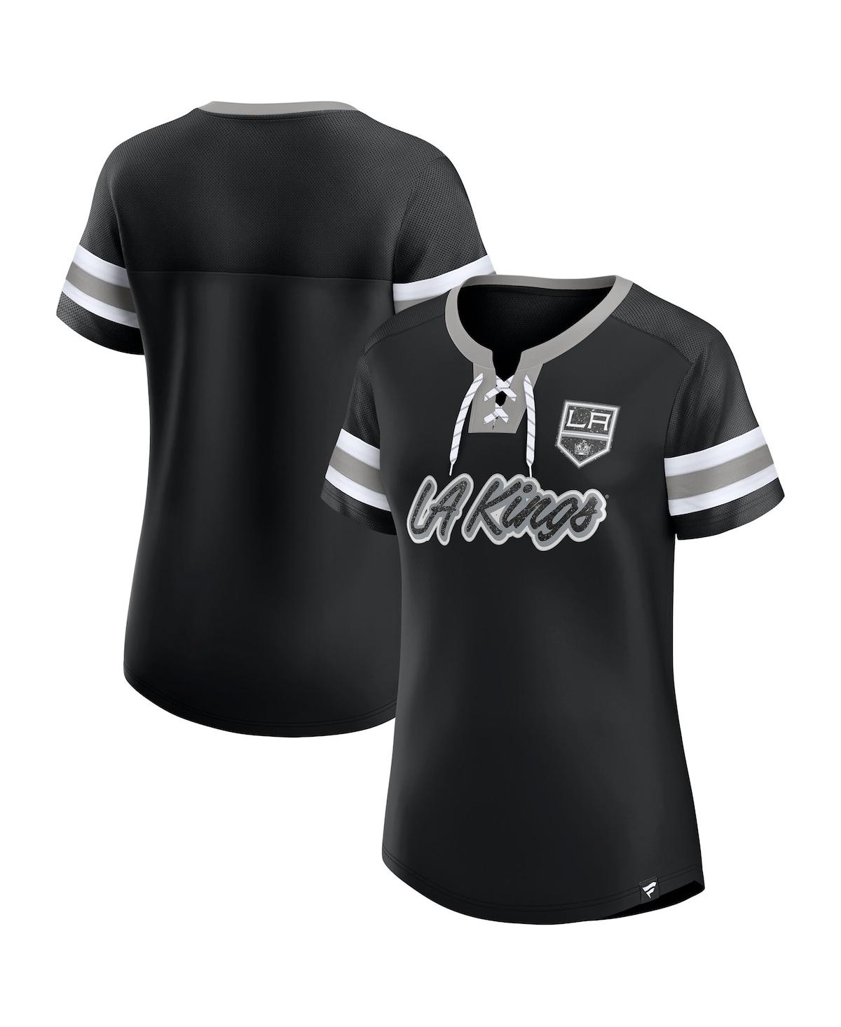Click here for Fanatics Womens Black Los Angeles Kings Iconic Ath... prices