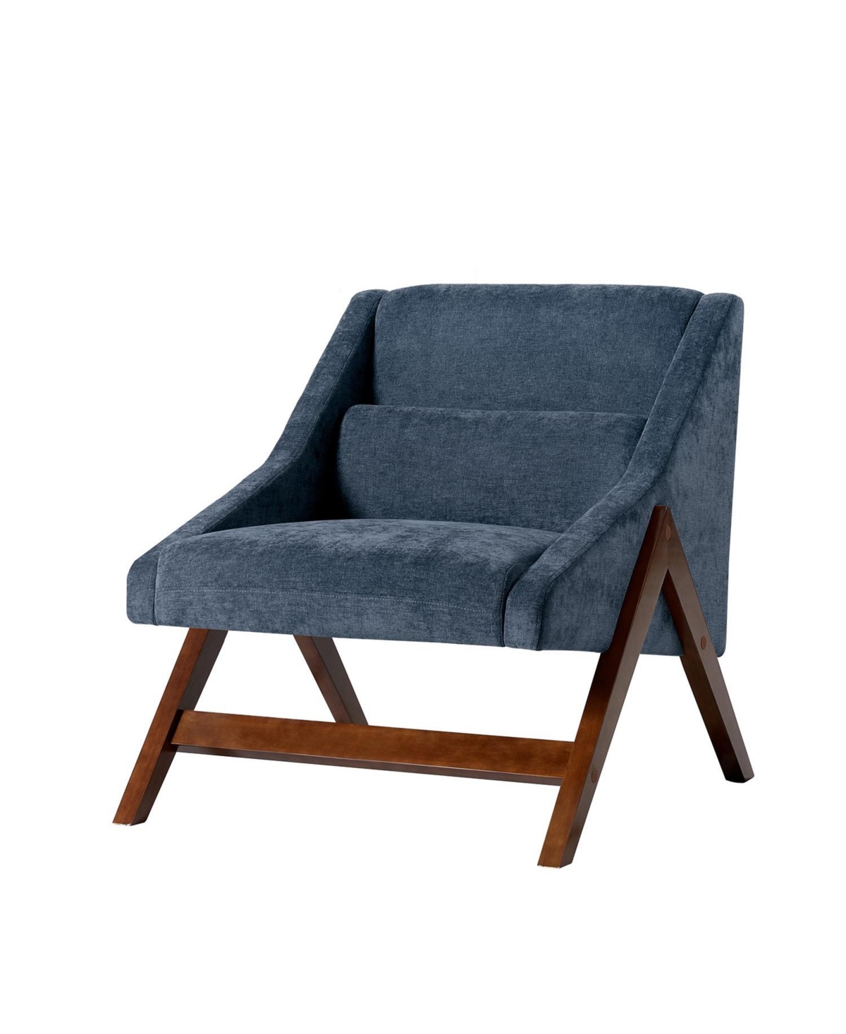 Click here for Elias Modern Accent Sloped Armrests Chair with Sol... prices