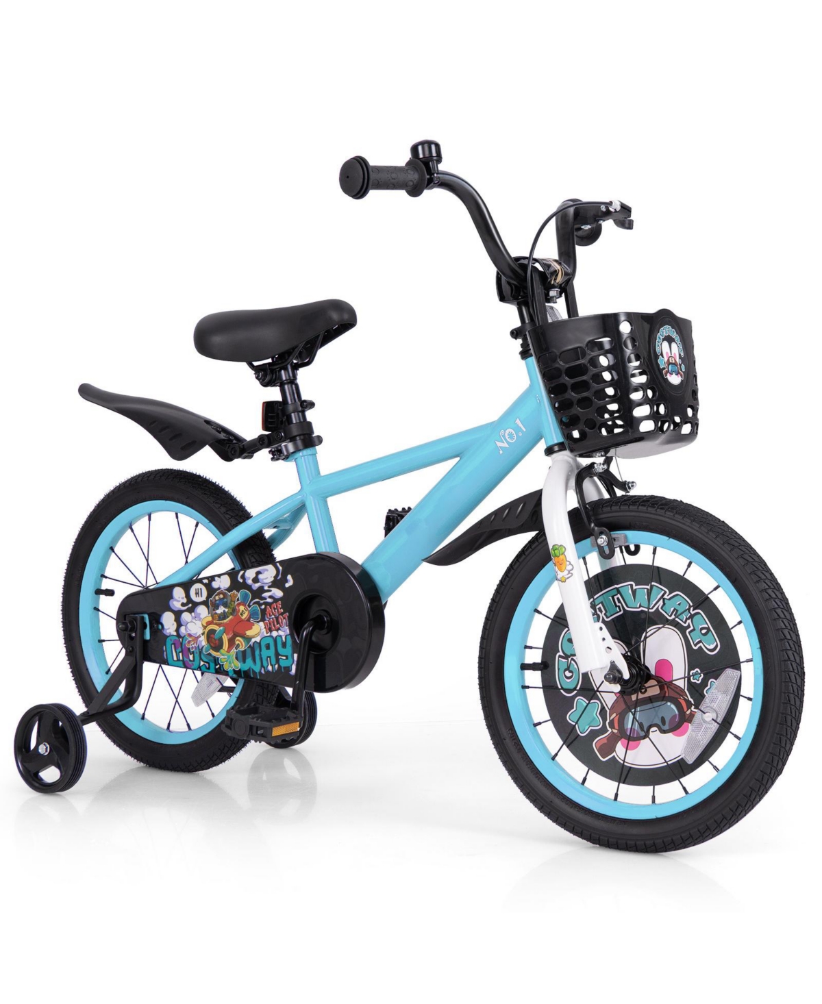 Click here for 16 Inch Kids Bike Adjustable with Storage Basket a... prices