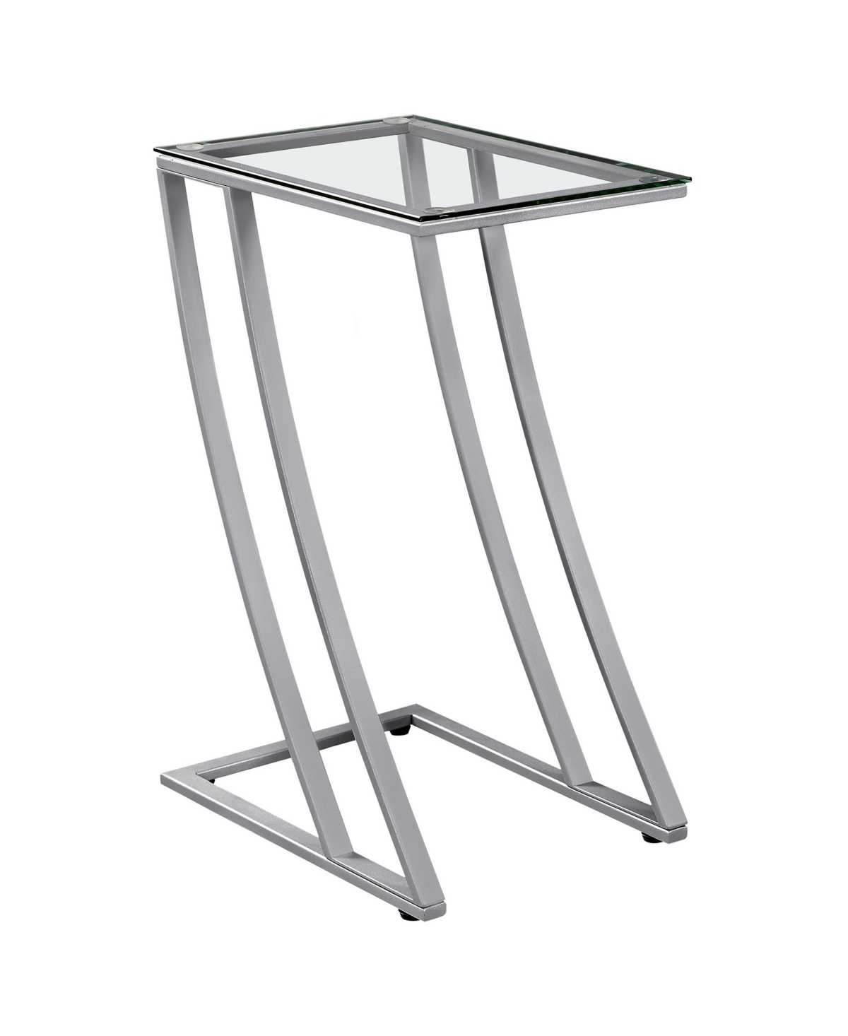 Click here for Contemporary Metal Frame Accent Table with Tempere... prices