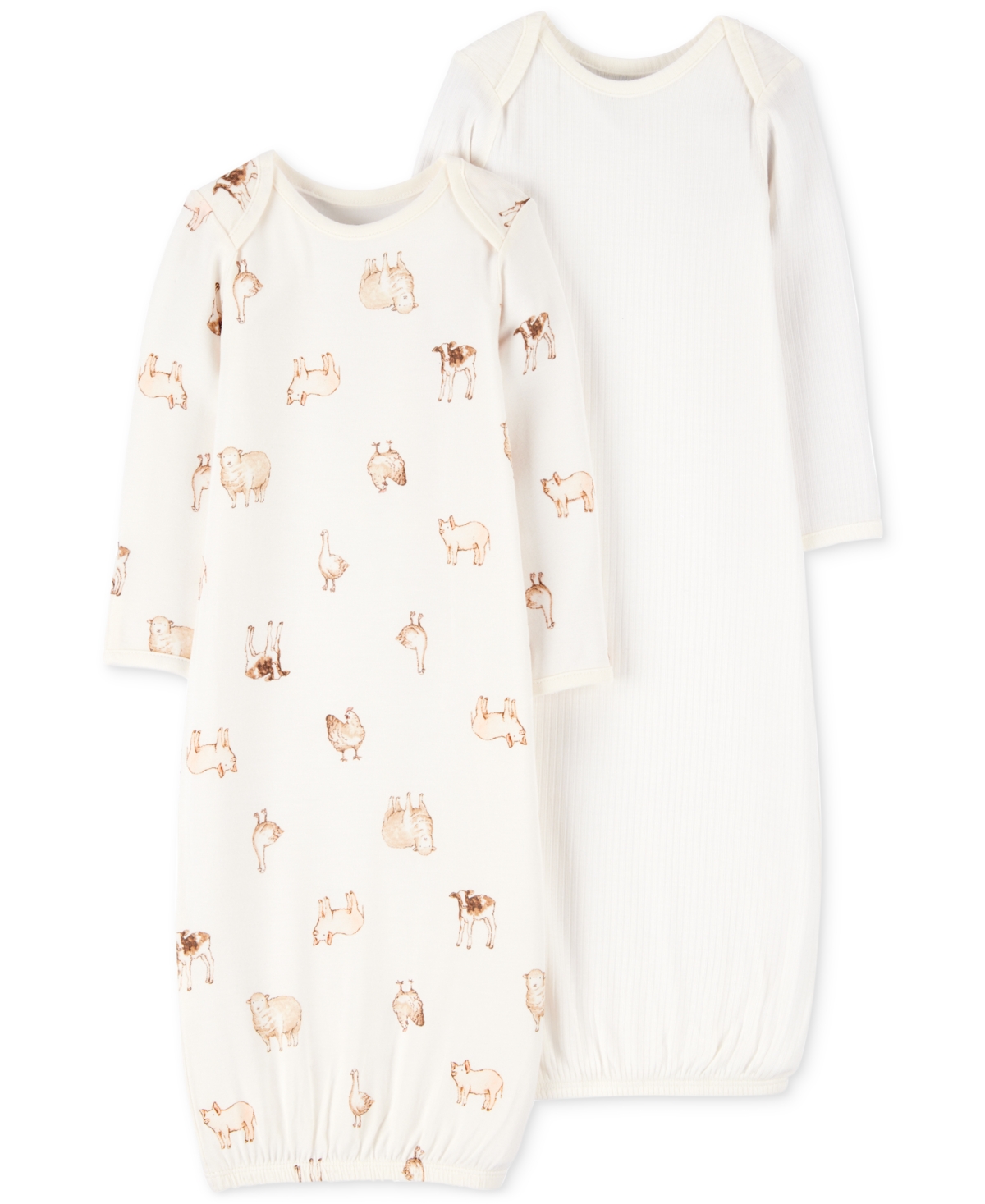 Click here for PurelySoft by Carters Baby 2-Pc. Sleeper Gowns Set... prices
