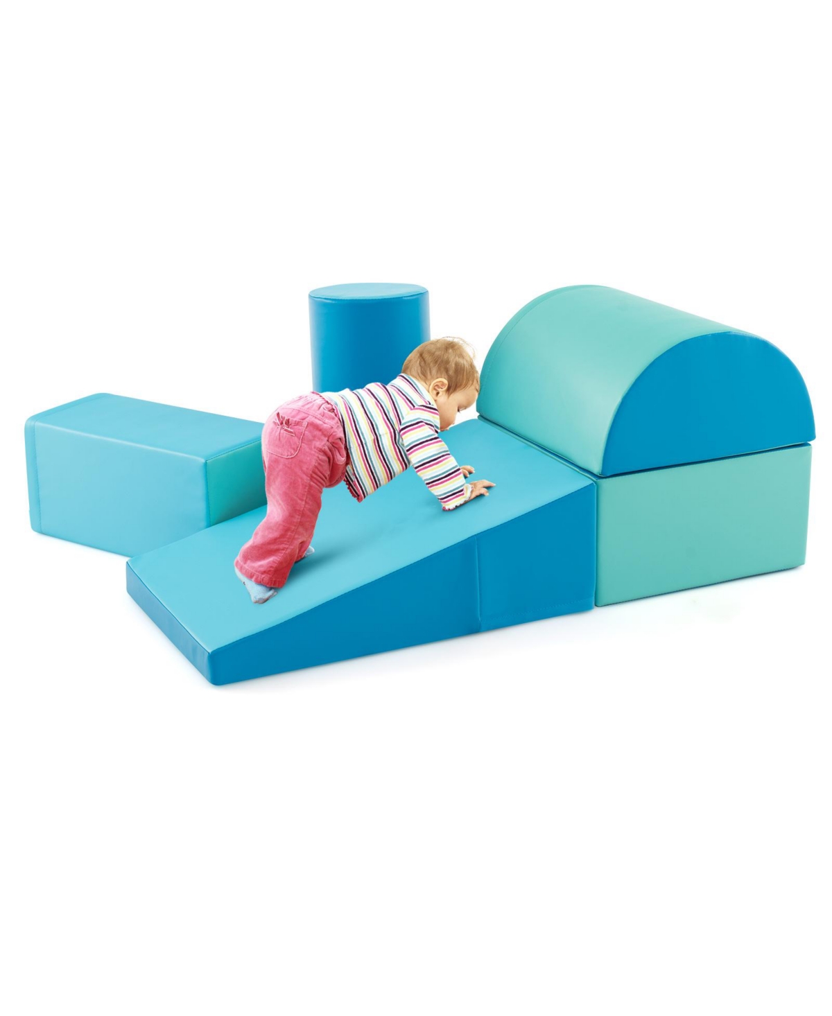 Click here for 5-Piece Kids Climb and Crawl Activity Playset - Bl... prices
