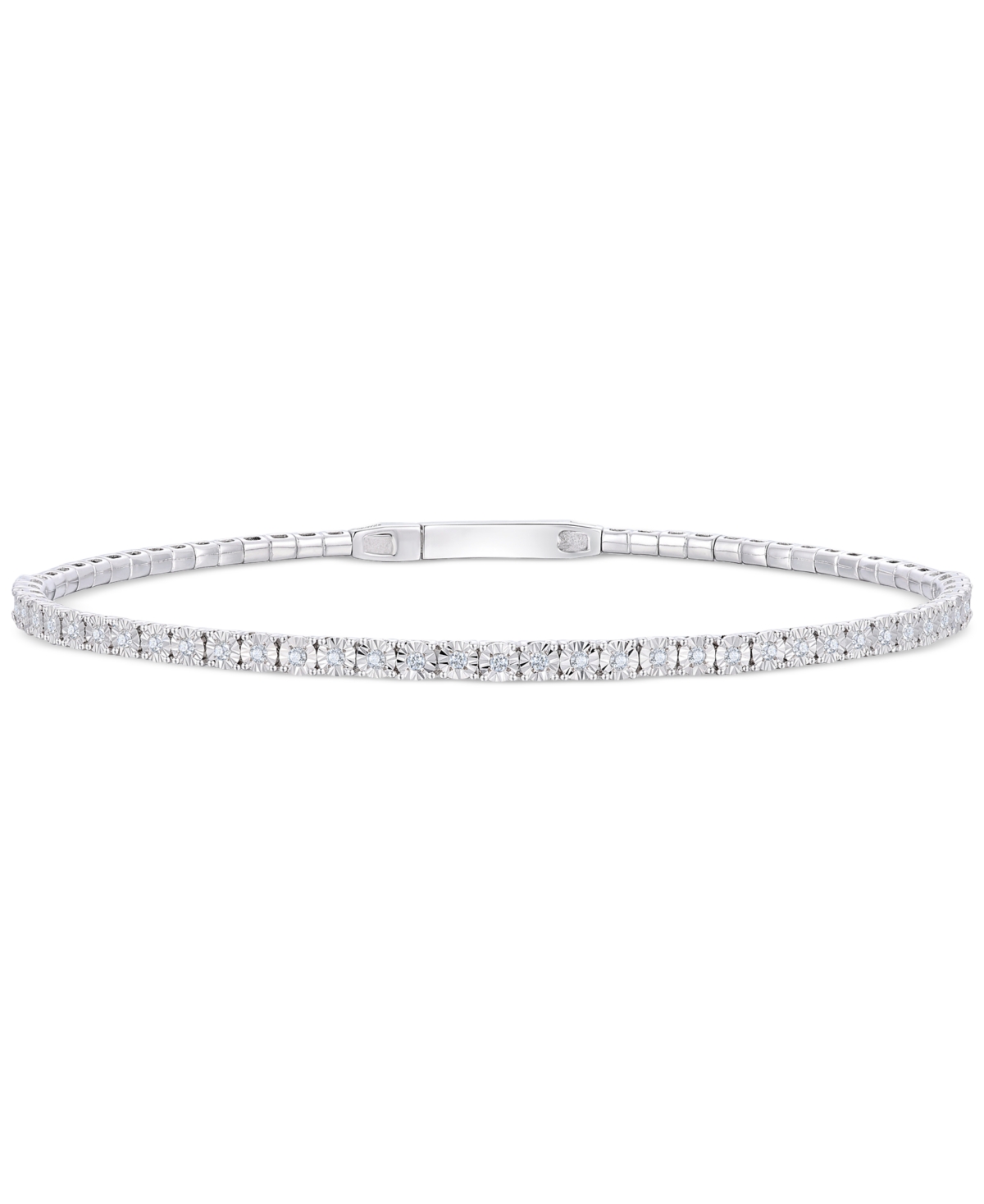 Click here for Diamond Illusion Tennis Bracelet (1/4 ct. t.w.) in... prices