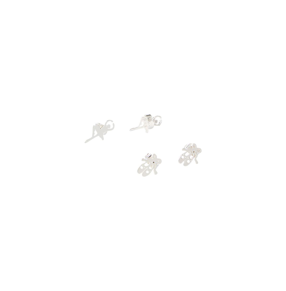 Click here for Cotton On Girls Little/Big Earring Set - Sterling... prices