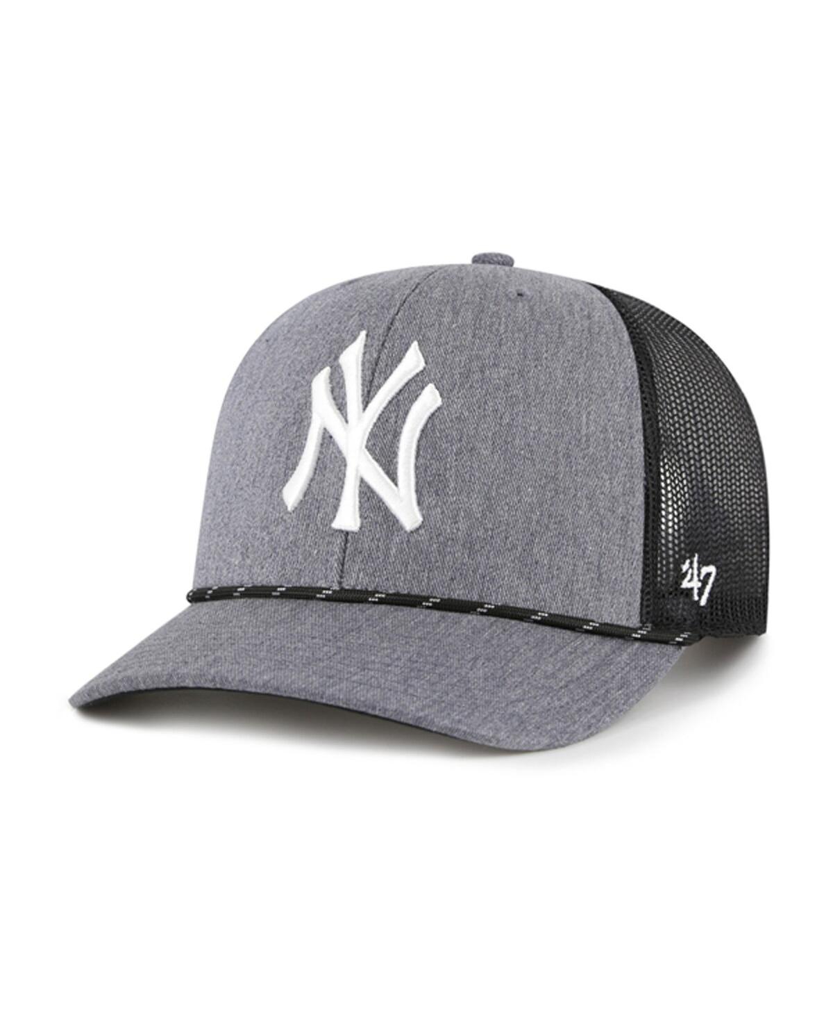 Click here for 47 Brand Mens Charcoal New York Yankees Carbon Rop... prices