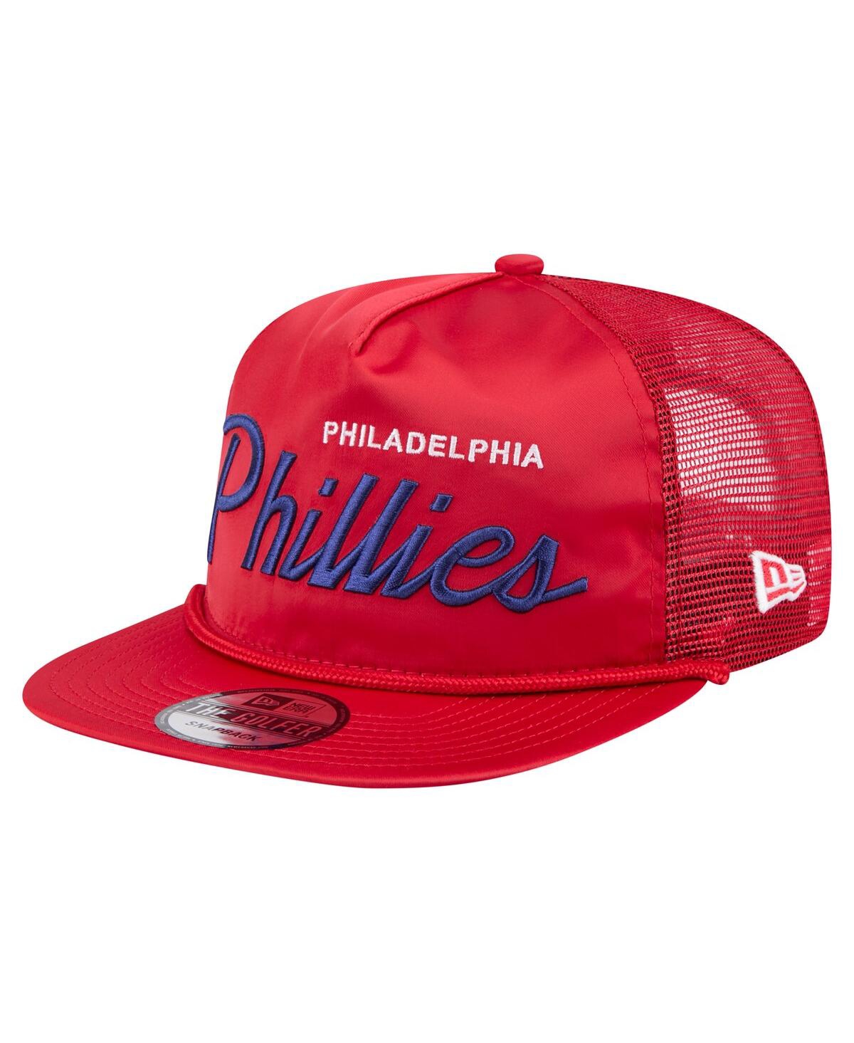 Click here for New Era Mens Red Philadelphia Phillies Retro Satin... prices