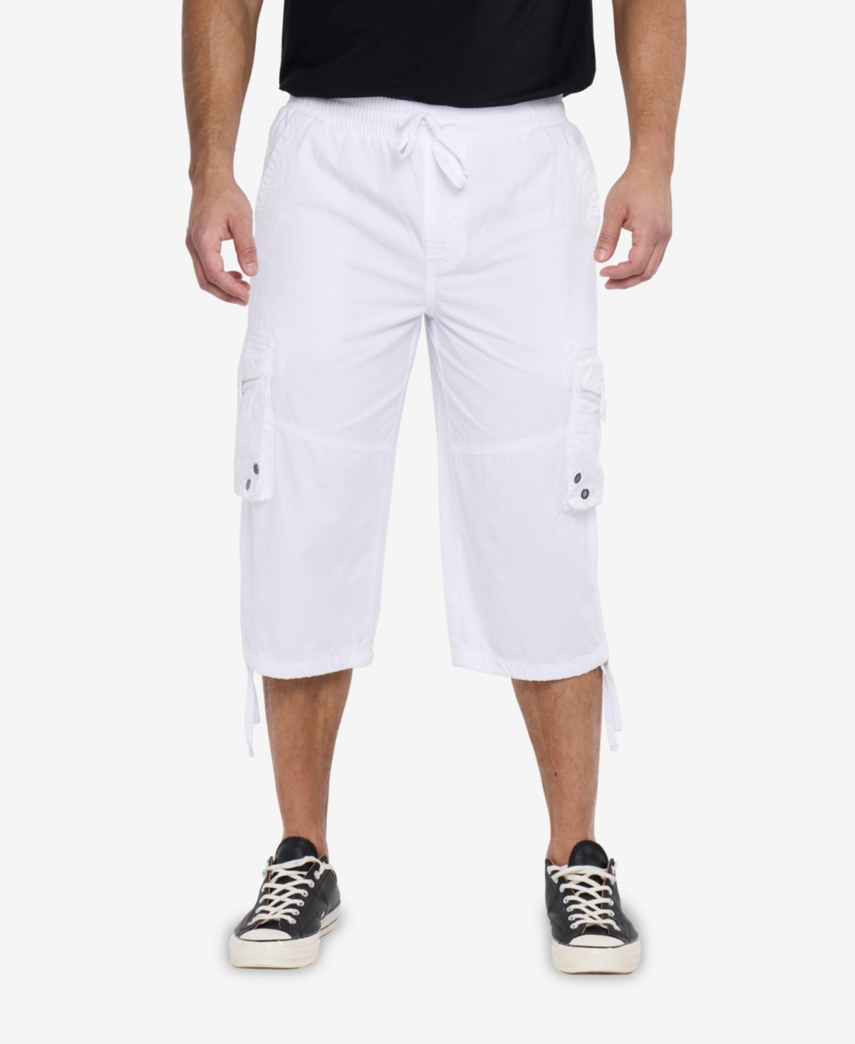 Click here for Xray Mens 18" Elastic Waist Capri Long Cargo... prices