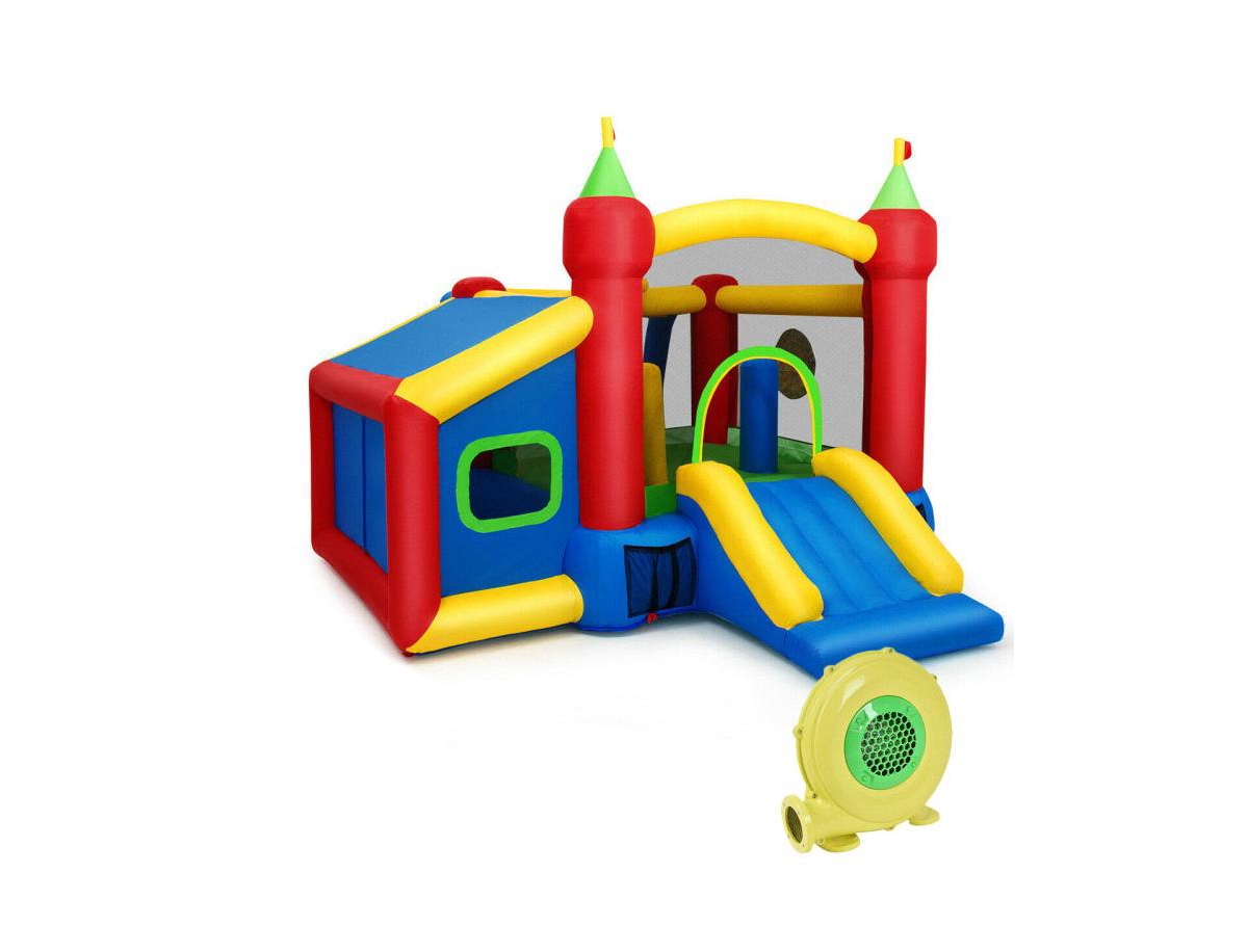 Click here for 7-in-1 Kids Inflatable Bounce House with Ocean Bal... prices