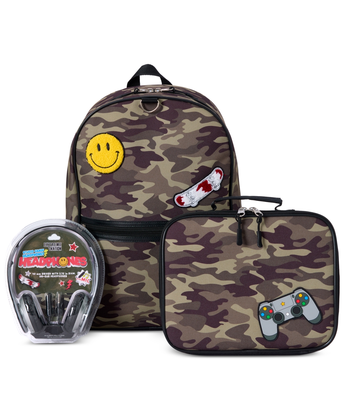 Click here for InMocean Big Boys Camo Backpack  Lunch Bag & Headp... prices