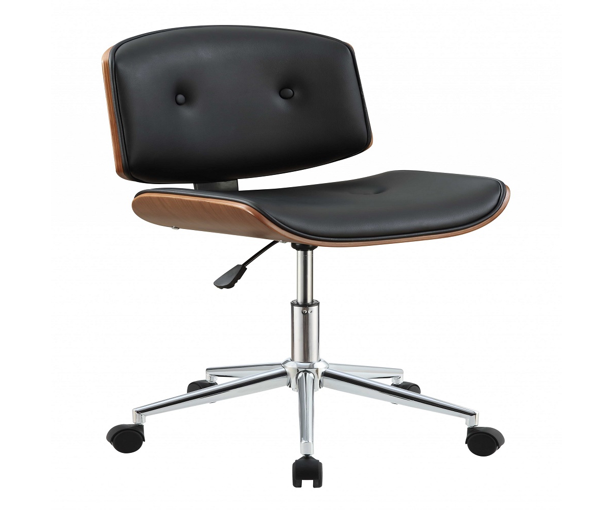 Click here for Swivel Adjustable Task Chair with Tufted Faux Leat... prices