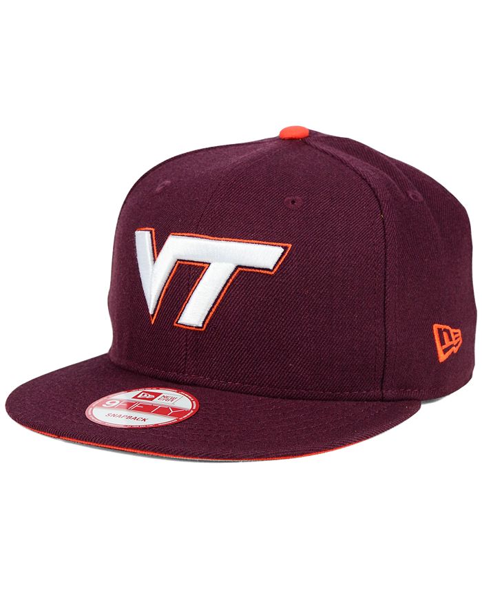 New Era Virginia Tech Hokies Core 9FIFTY Snapback Cap - Macy's