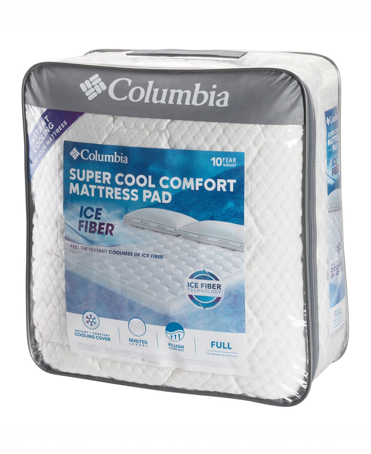 Click here for Columbia Ice Fiber Super Cool Comfort Mattress Pad... prices