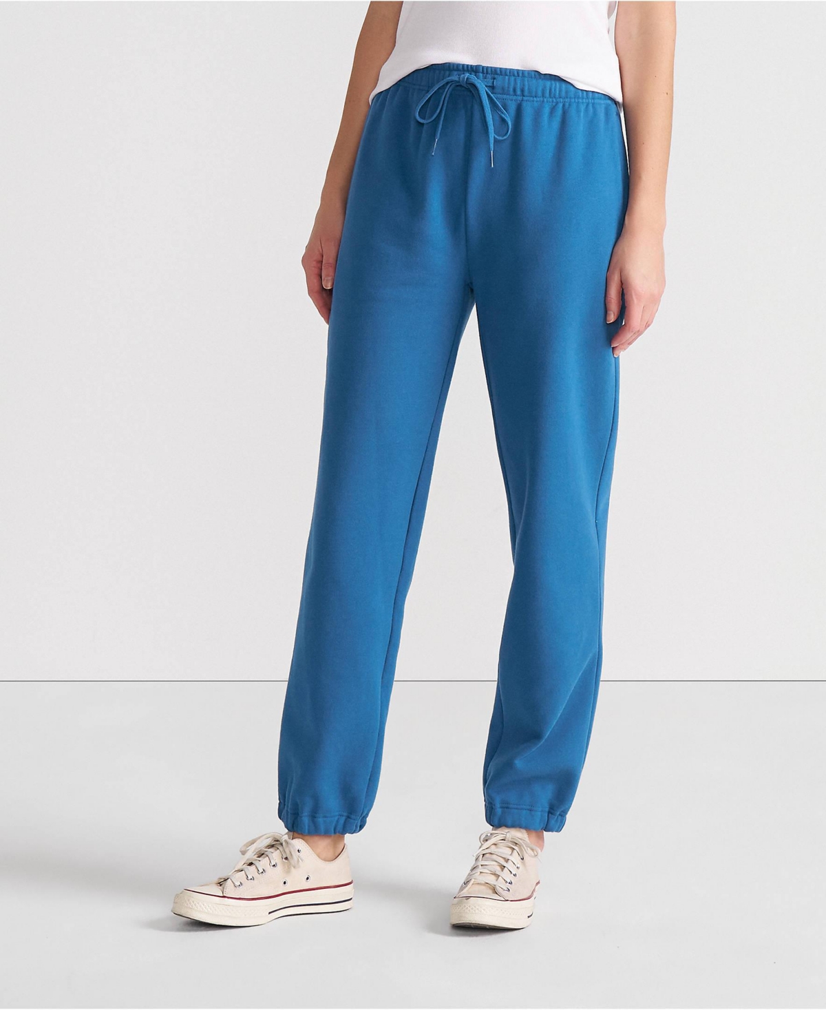 Click here for Lands End Womens Serious Sweats High Rise Jogger P... prices