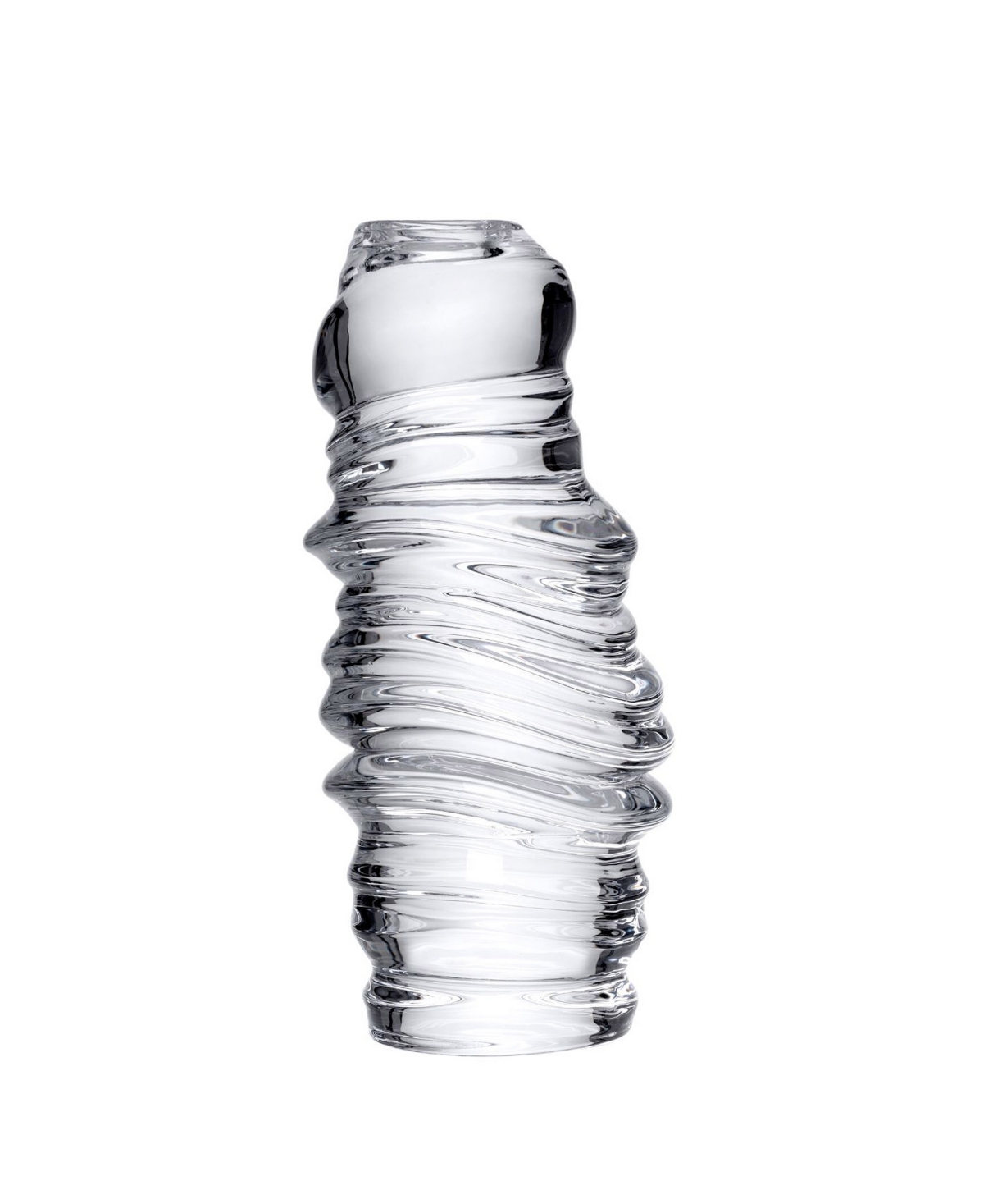 Click here for Nude Glass Eos Tall Candle Holder - Clear prices